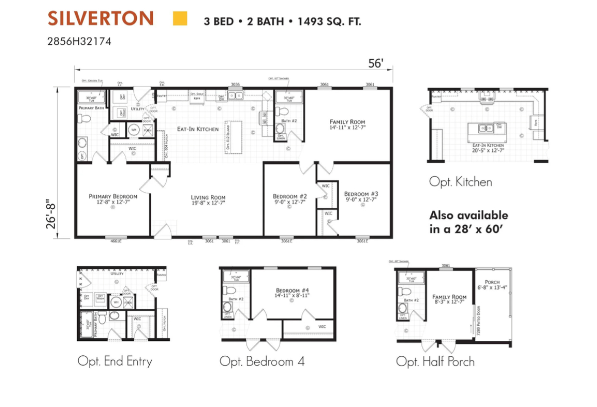 Aspire Sectional Silverton 2856H32174 from New Castle Homes